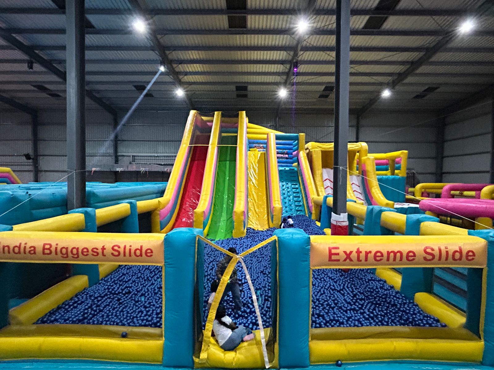 Attractions & Activities | Ninja Inflatable Park